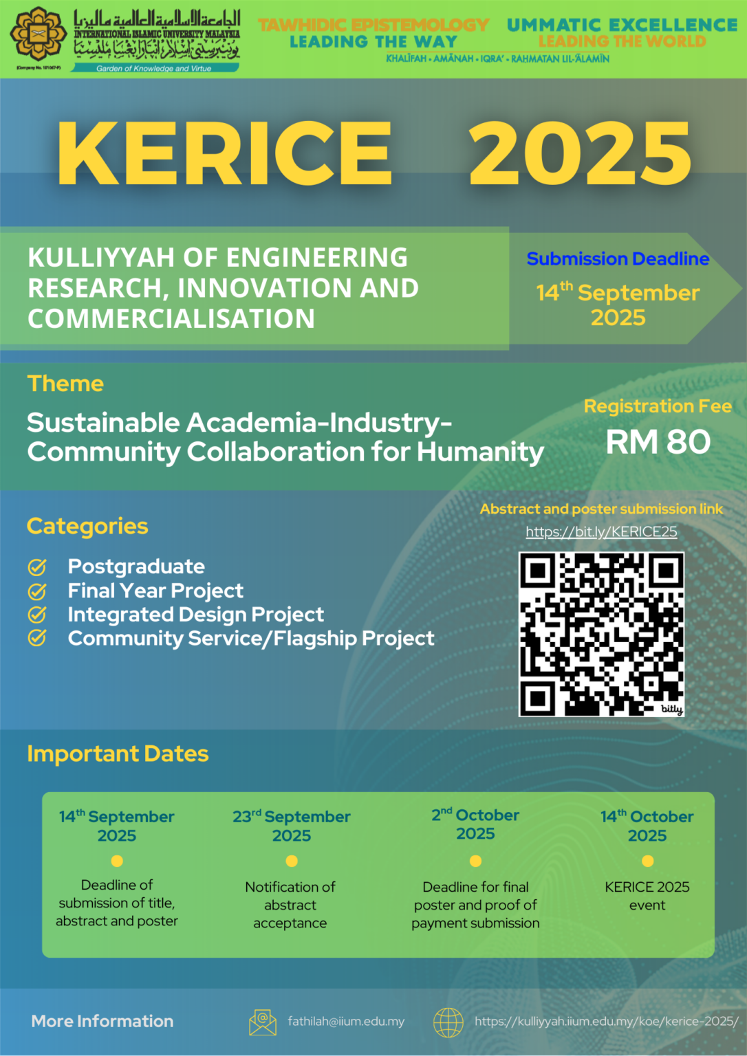 KERICE 2025 – Kulliyyah of Engineering