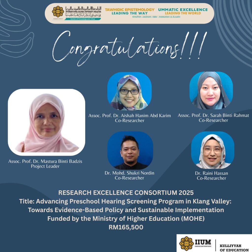 January 10, 2026 – Kulliyyah of Education