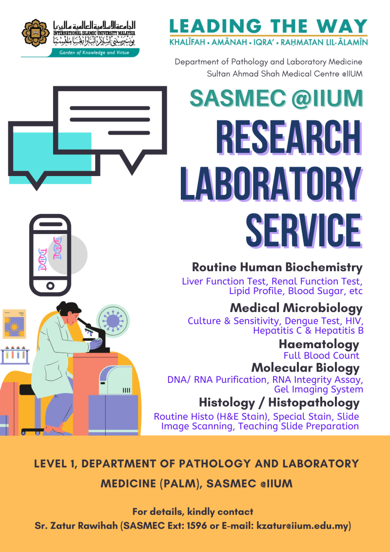 Department of Pathology and Laboratory Medicine – Kulliyyah of Medicine