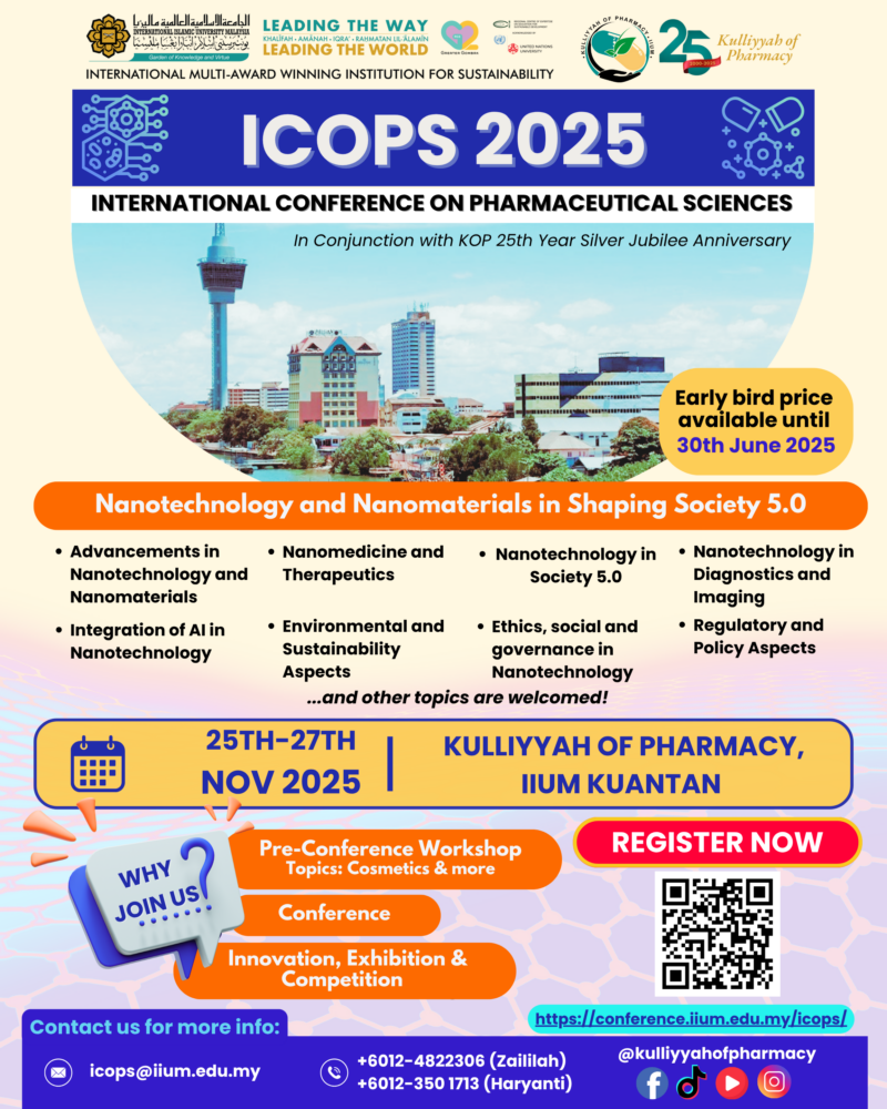 ICOPS 2025 – Call for Abstracts, Exhibits & Participation – Kulliyyah ...