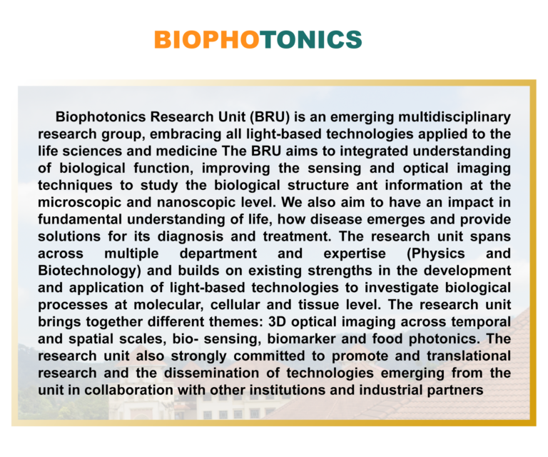 Biophotonic – Kulliyyah of Science